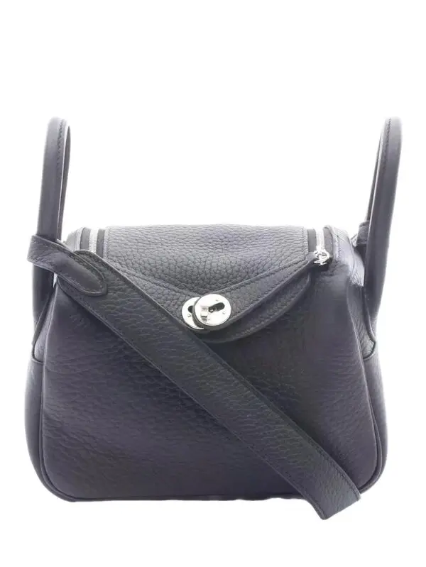 Hermès Lindy Clemence Mini Bag - Black