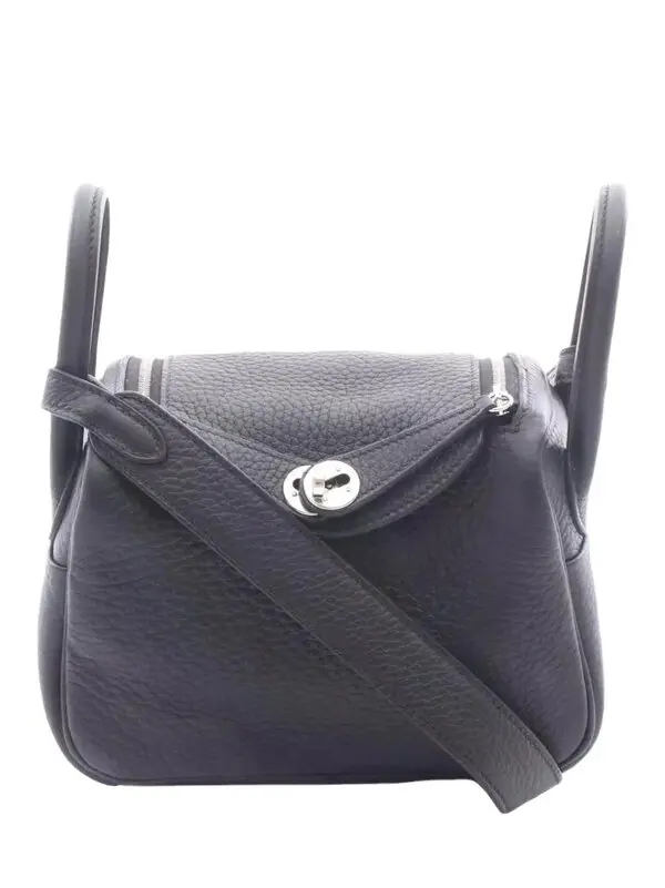 Hermès Lindy Clemence Mini Bag - Black