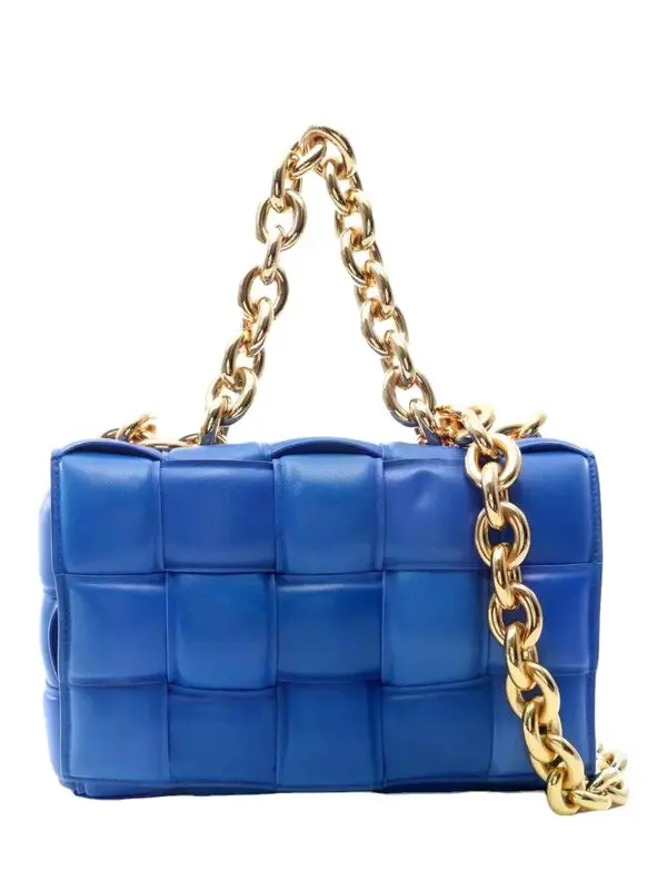 Bottega Veneta Cassette Two-way Shoulder Bag - Blue