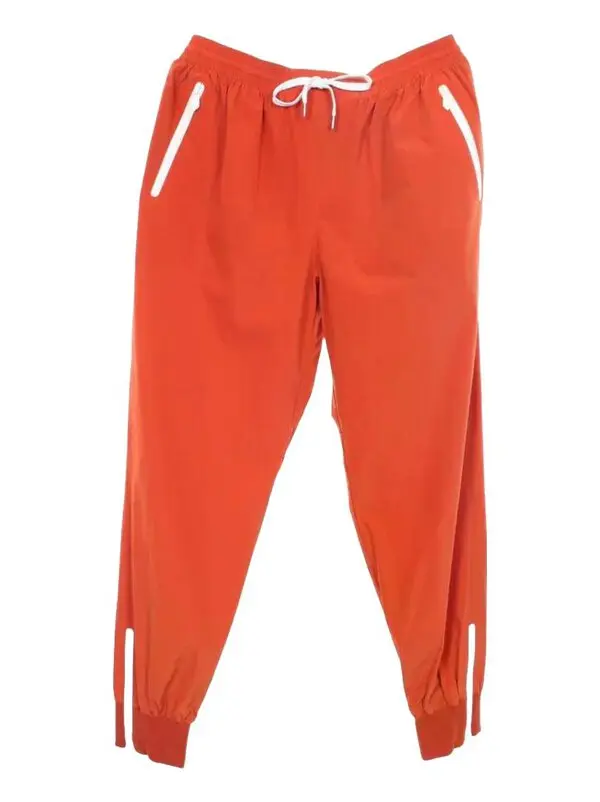 Hermès 2010s Drawstring Track Pants - Orange