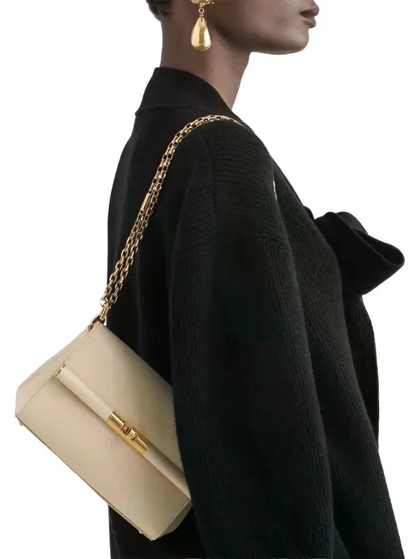 Dolce & Gabbana Marlene Shoulder Bag In Calfskin - Neutrals