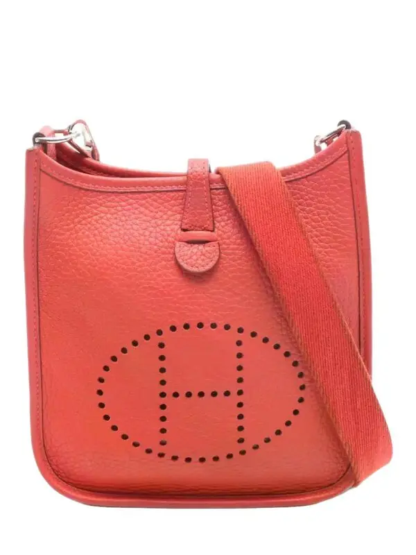Hermès 2015 Evelyn Tpm Shoulder Bag - Red
