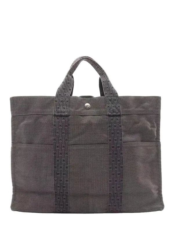 Hermès Canvas Tote Bag - Grey