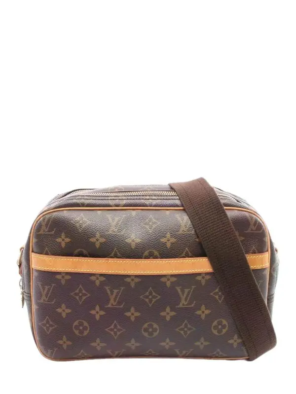 LOUIS VUITTON 2004 Reporter Pm Monogram Shoulder Bag - Brown