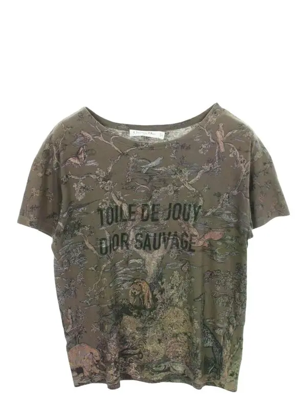 Dior 2010s Toile De Jouy Short-sleeve T-shirt - Brown