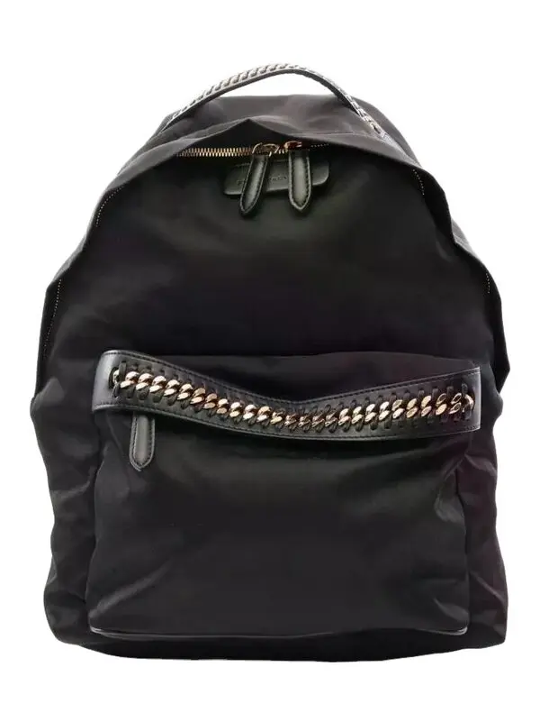 Stella McCartney Falabella Chain-trim Backpack - Black