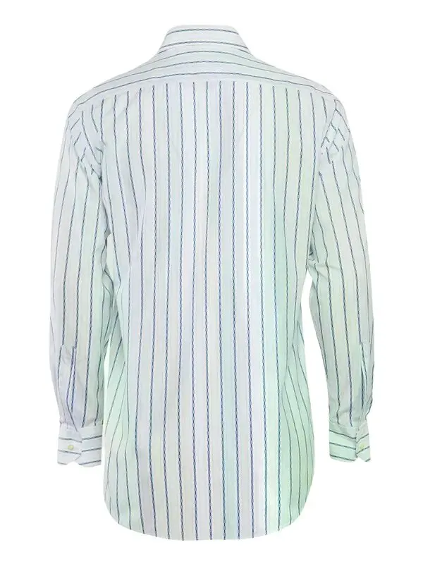 Etro Striped Cotton Shirt - Blue