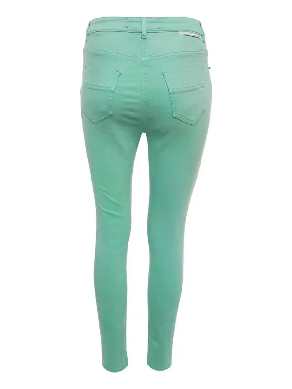 Elisabetta Franchi High-rise Skinny Jeans - Green