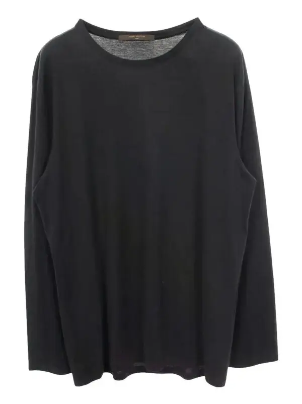 LOUIS VUITTON 2010s Long-sleeve T-shirt - Black