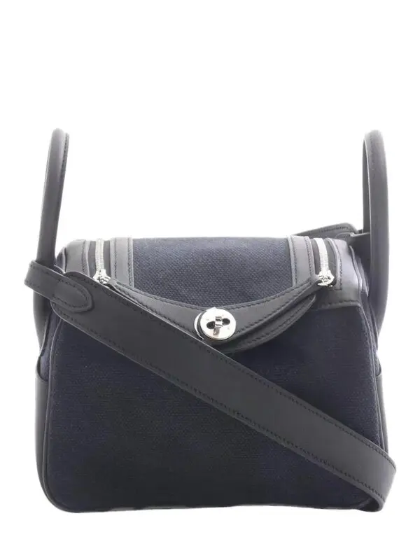 Hermès Mini Lindy 26 Shoulder Bag - Blue