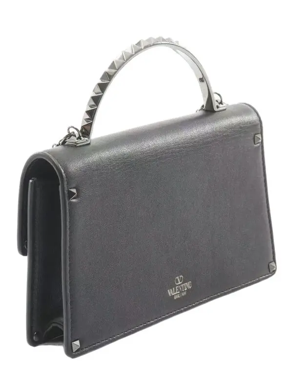 Valentino Garavani Rockstud Embellished Handbag - Black