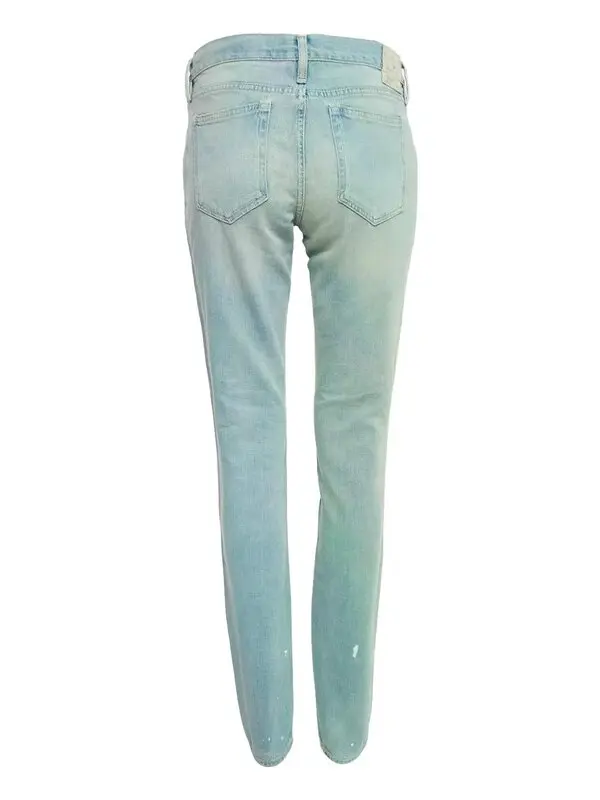 Ralph Lauren Logo Patch Skinny Jeans - Blue