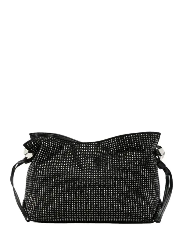 Liu Jo Crystal-embellished Clutch Bag - Black