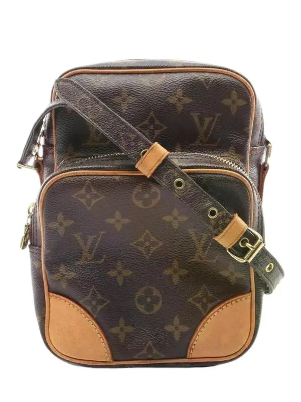 LOUIS VUITTON 2001 Amazon Monogram Shoulder Bag - Brown