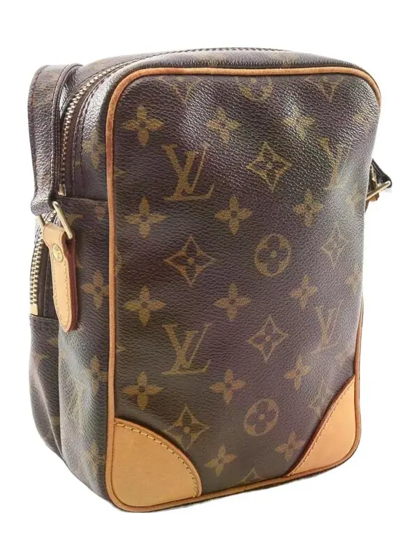 LOUIS VUITTON Monogram Canvas Shoulder Bag - Brown