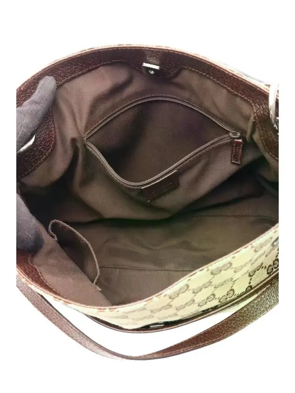 Gucci 2000s Gg Canvas Shoulder Bag - Neutrals