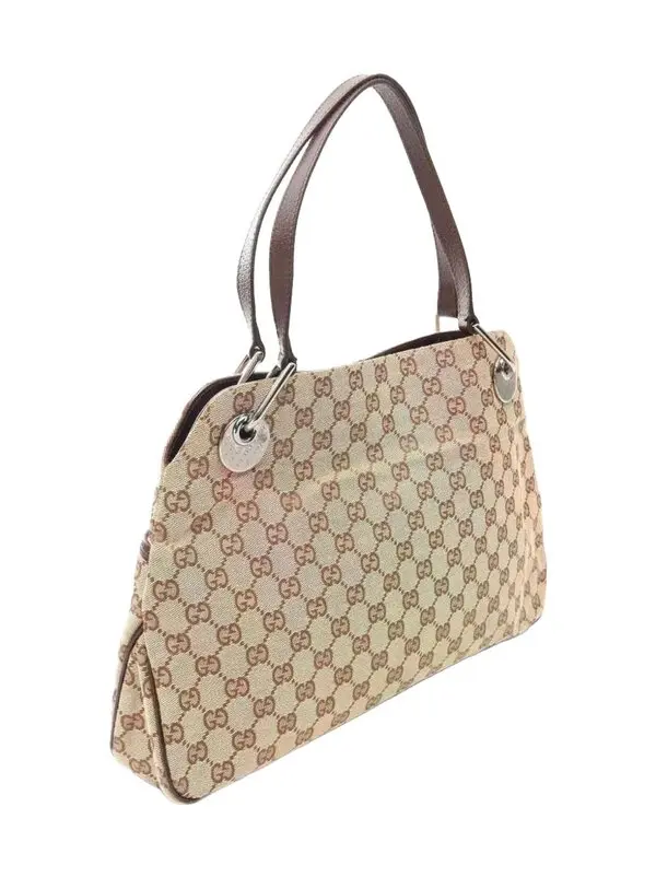 Gucci Gg Canvas Shoulder Bag - Neutrals