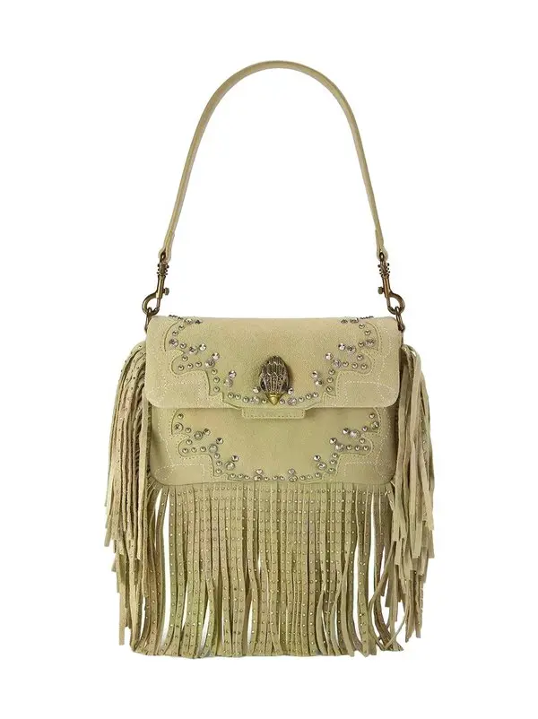Kurt Geiger Oxford Fringe Shoulder Bag - Neutrals