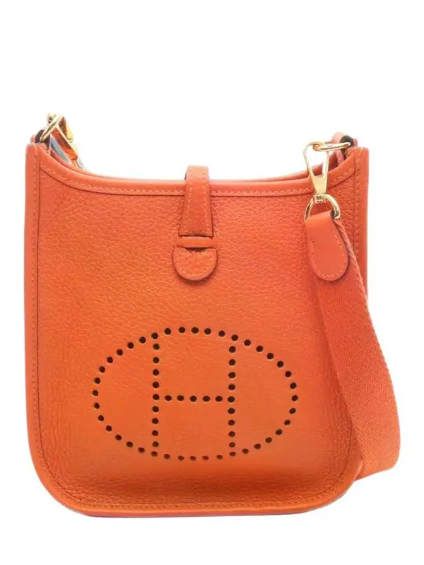 Hermès 2021 Tpm Evelyn Shoulder Bag - Orange