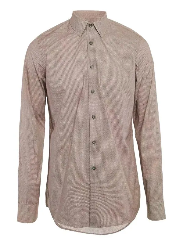Prada Cotton Shirt - Brown