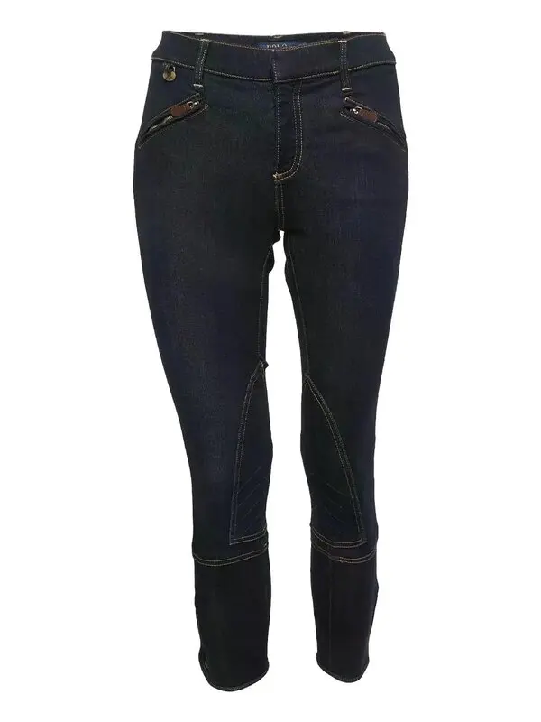 Polo Ralph Lauren Logo Plaque Jeans - Blue
