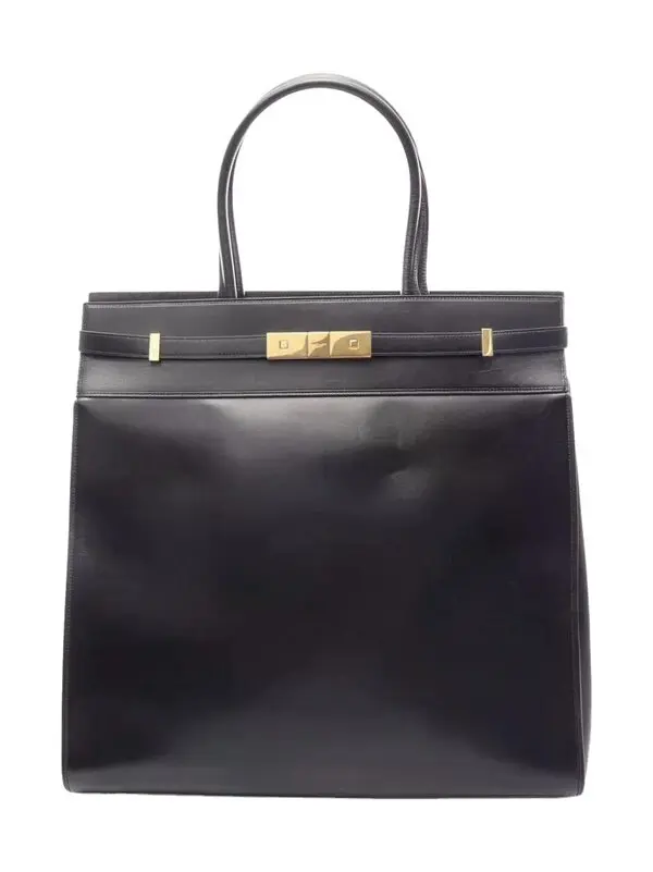 Saint Laurent 2010s Manhattan Tote Bag - Black