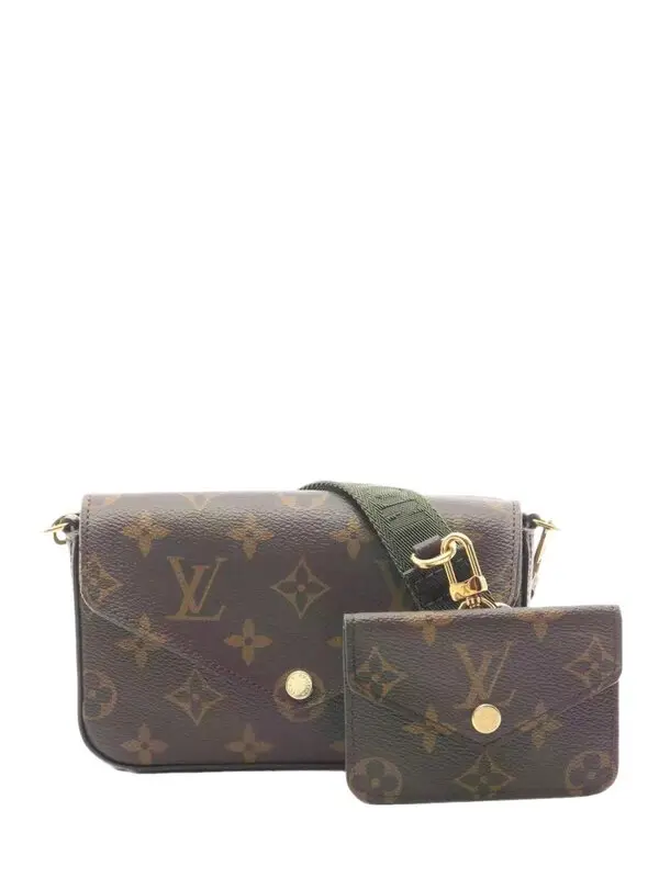 LOUIS VUITTON 2021s Felicie Shoulder Bag - Brown