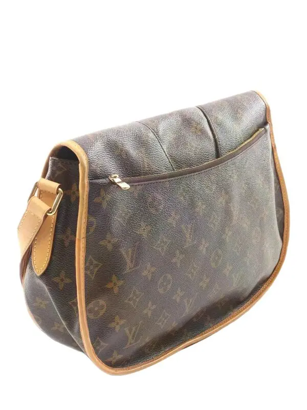 LOUIS VUITTON 2011 Mm Menilmontant Monogram Shoulder Bag - Brown