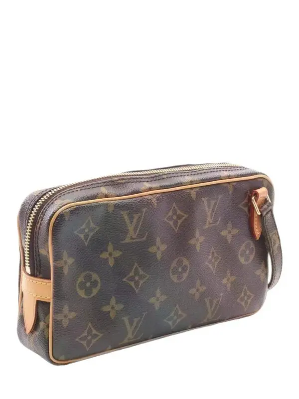 LOUIS VUITTON 2007 Marly Bandoulière Monogram Cross Body Bag - Brown