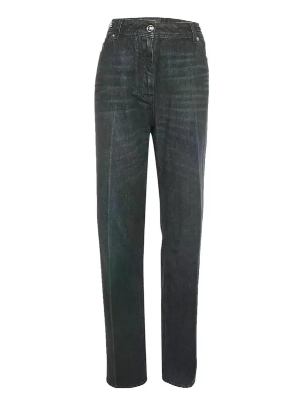 Versace Wide-leg Jeans - Grey