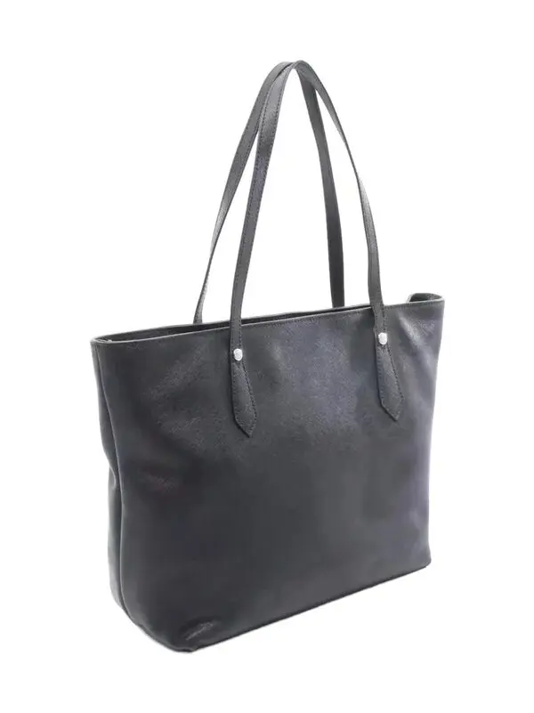 VIVIENNE WESTWOOD Orb Plaque Tote Bag - Black
