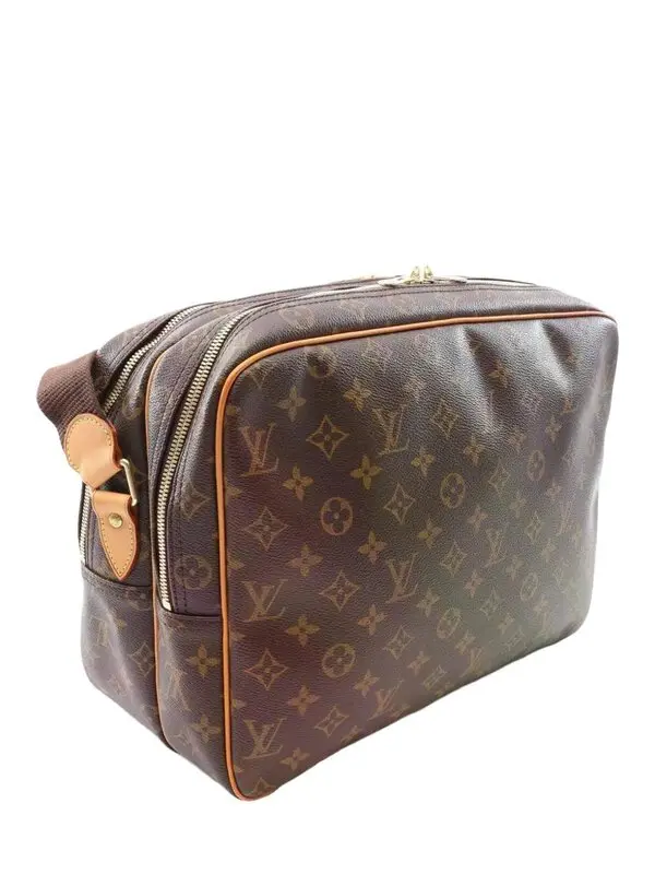 LOUIS VUITTON 2004 Reporter Gm Monogram Canvas Shoulder Bag - Brown