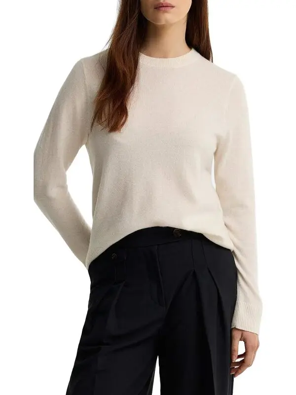 Barbour Penwood Cashmere Sweater - Ecru