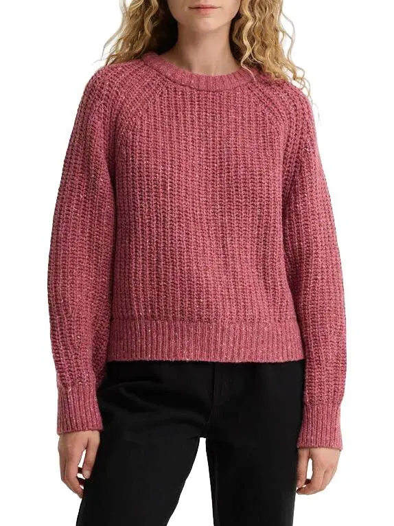 Barbour Alderney Fleck Sweater - Tea Rose