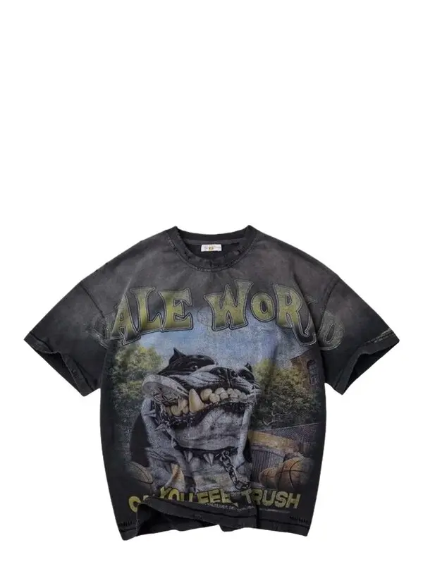 VALE FOREVER Graphic T-shirt - Black