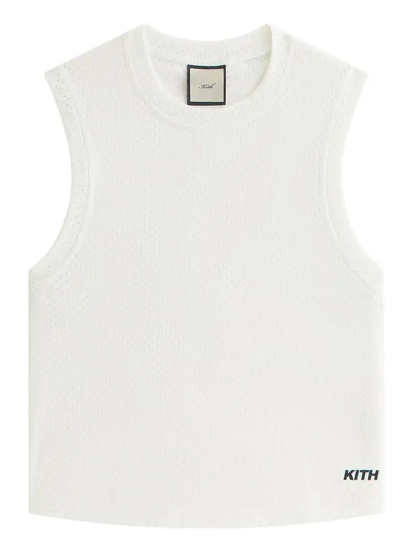 Kith Mera Mesh Muscle Tank - White