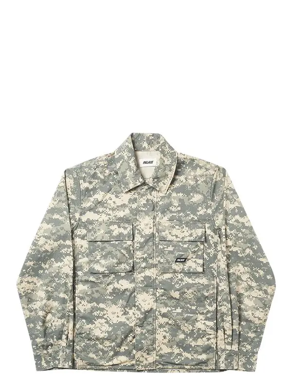PALACE Jungle Zip Shirt Digital Camouflage - Multicolor