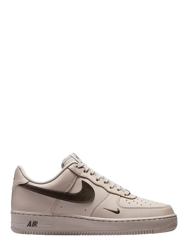 Nike Force 1 '07 'college Newsprint' Sneakers - Grey