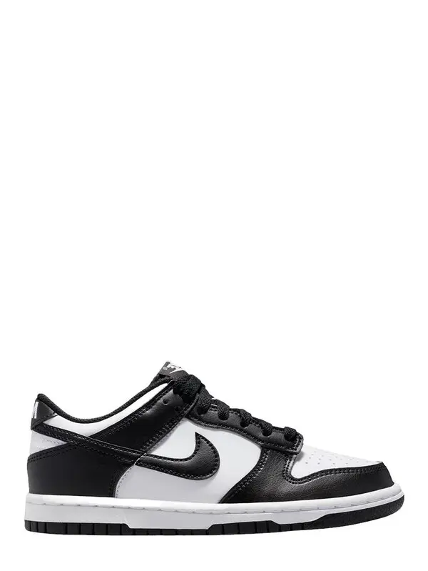 Nike Dunk Low Gs 'panda' Athletic Sneakers - Black