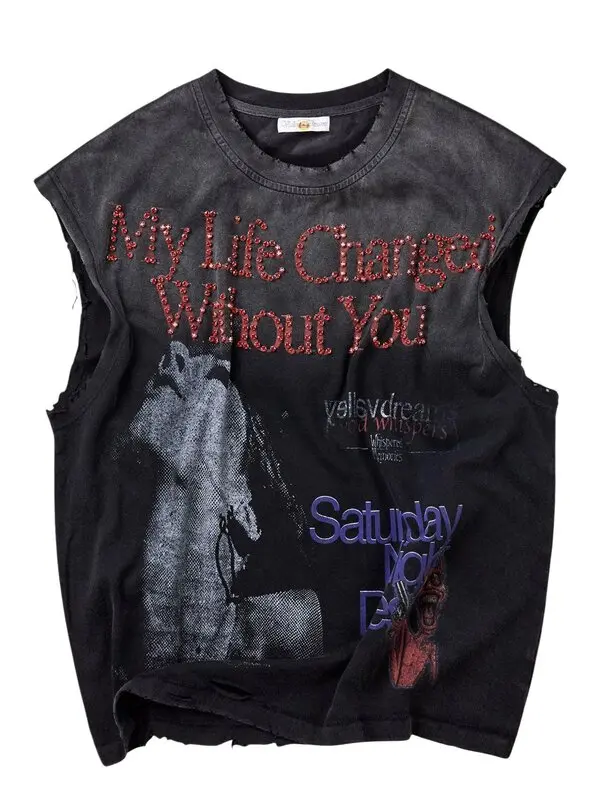 VALE FOREVER Graphic Tank - Black