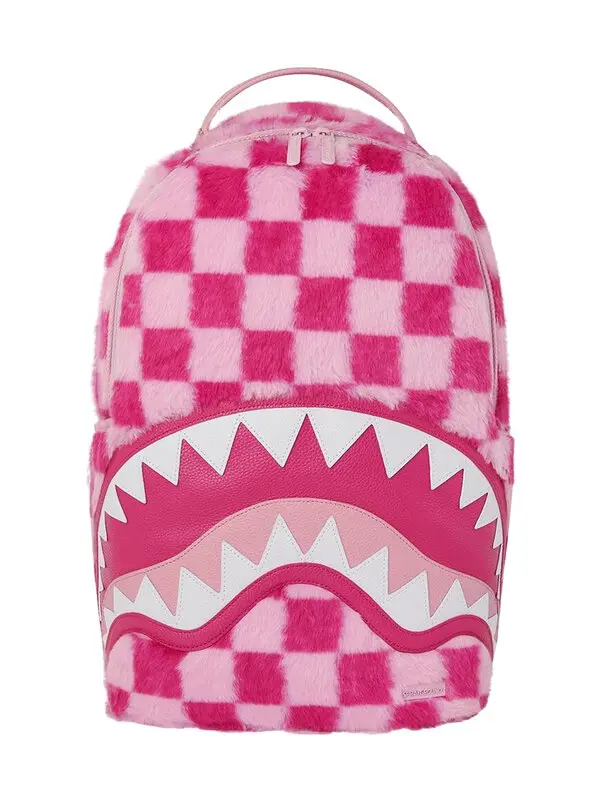 SPRAYGROUND Furzilla Shark Backpack - Pink