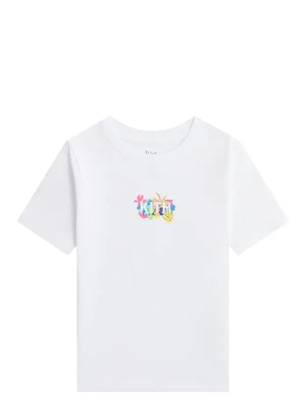 Kith Abstract Tropical Graphic Tee - White