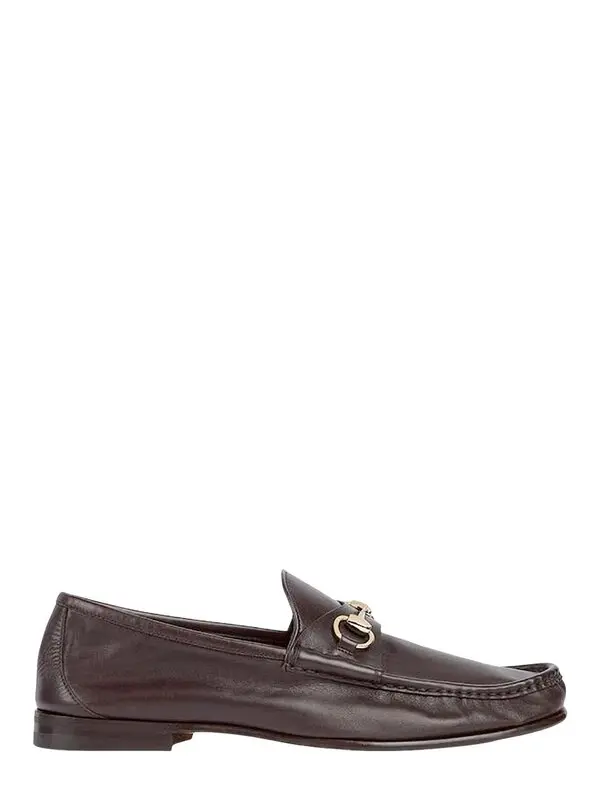 Gucci Lugano Loafer - Brown