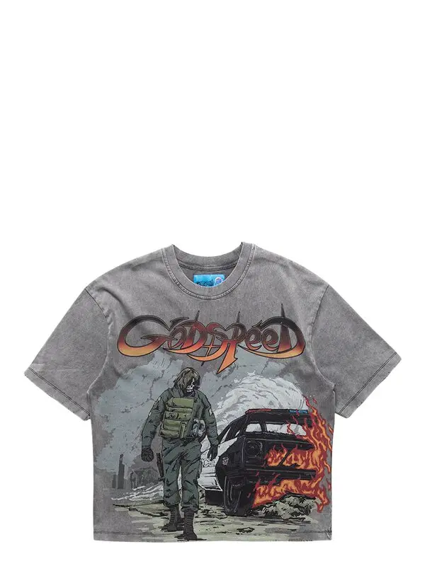 GODSPEED Khaos T-shirt Wash - Grey