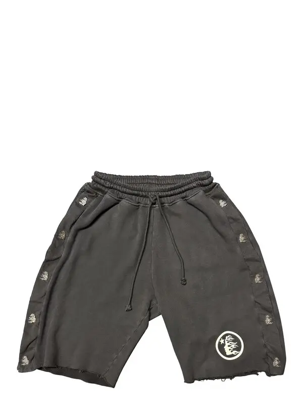 HELLSTAR Mirror Face Shorts - Black