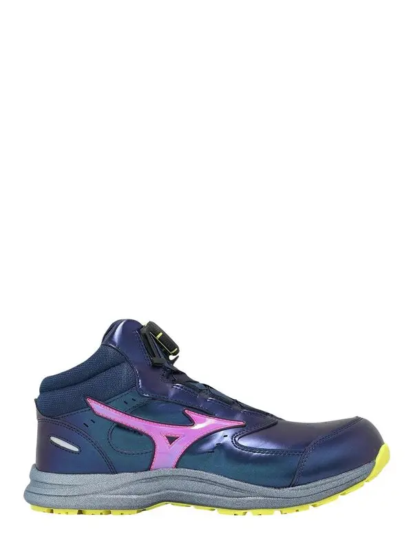 Mizuno Prime Fit Ls 3 71m Boa Wide 'navy Purple Black - Blue