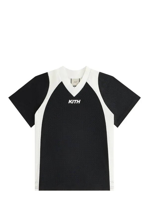 Kith Nicci Ii Paneled Mesh Tee - Black