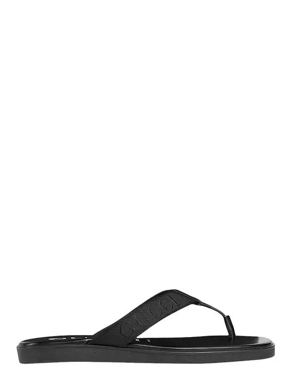 Gucci Thong Sandals - Black