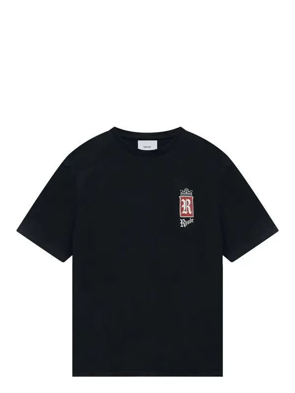 Rhude Fumar 91 Tee 'vintage - Black