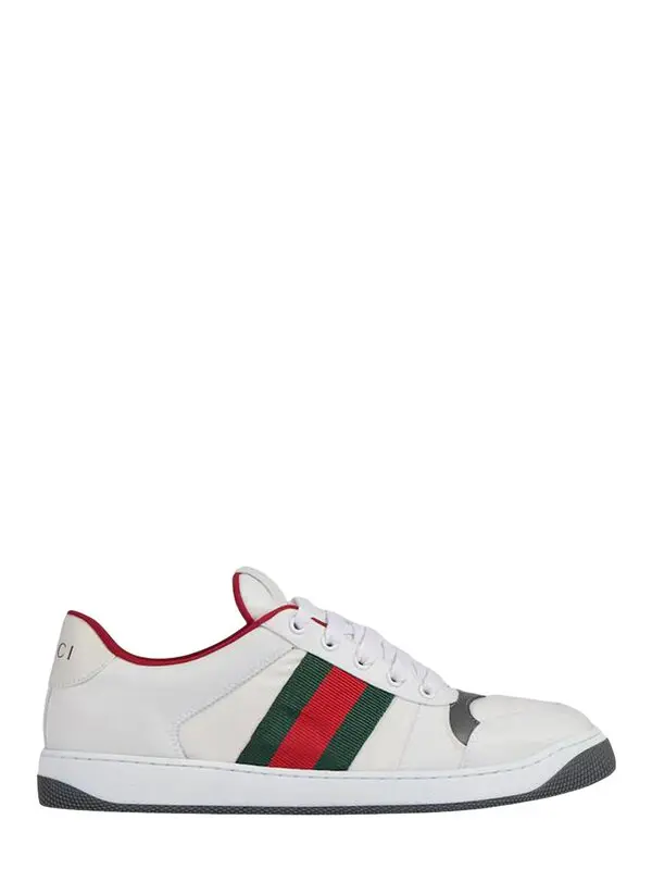 Gucci Screener Sneakers - White